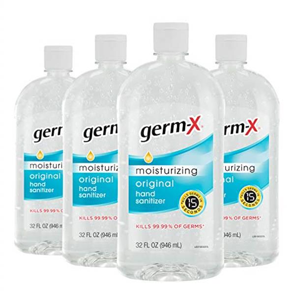 GERM-X Original Hand Sanitizer, 32-Oz Flip-Cap Bottle