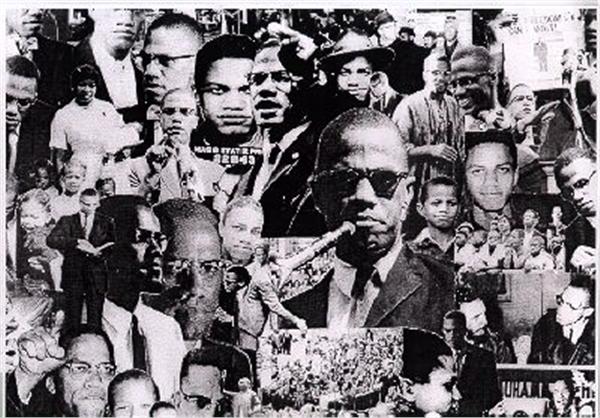 Malcolm X Collage