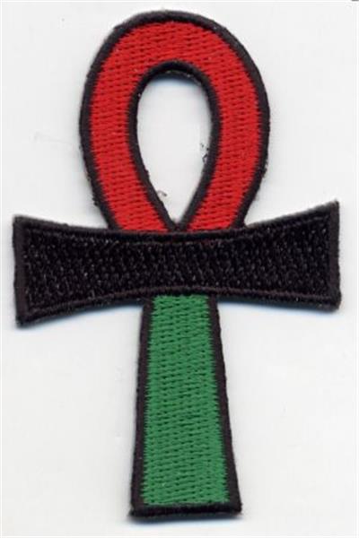 Ankh (Red, Black & Green) Patch #2