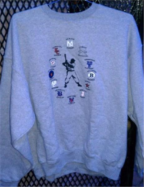 Multi Team Negro League Sweat Shirt