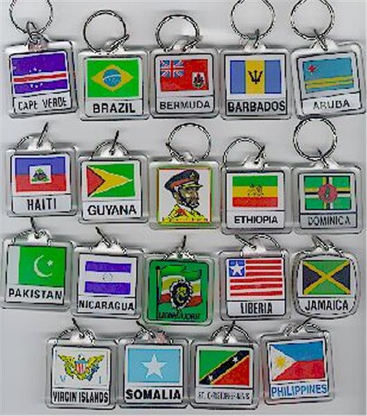 Key Chains from around the World