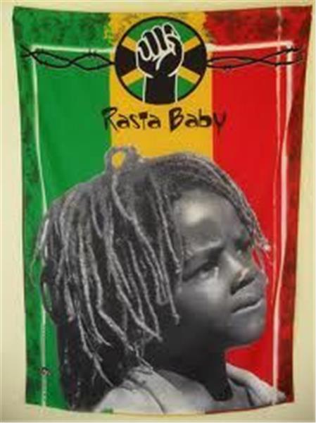 Rasta Baby (Nylon Flag/Poster)